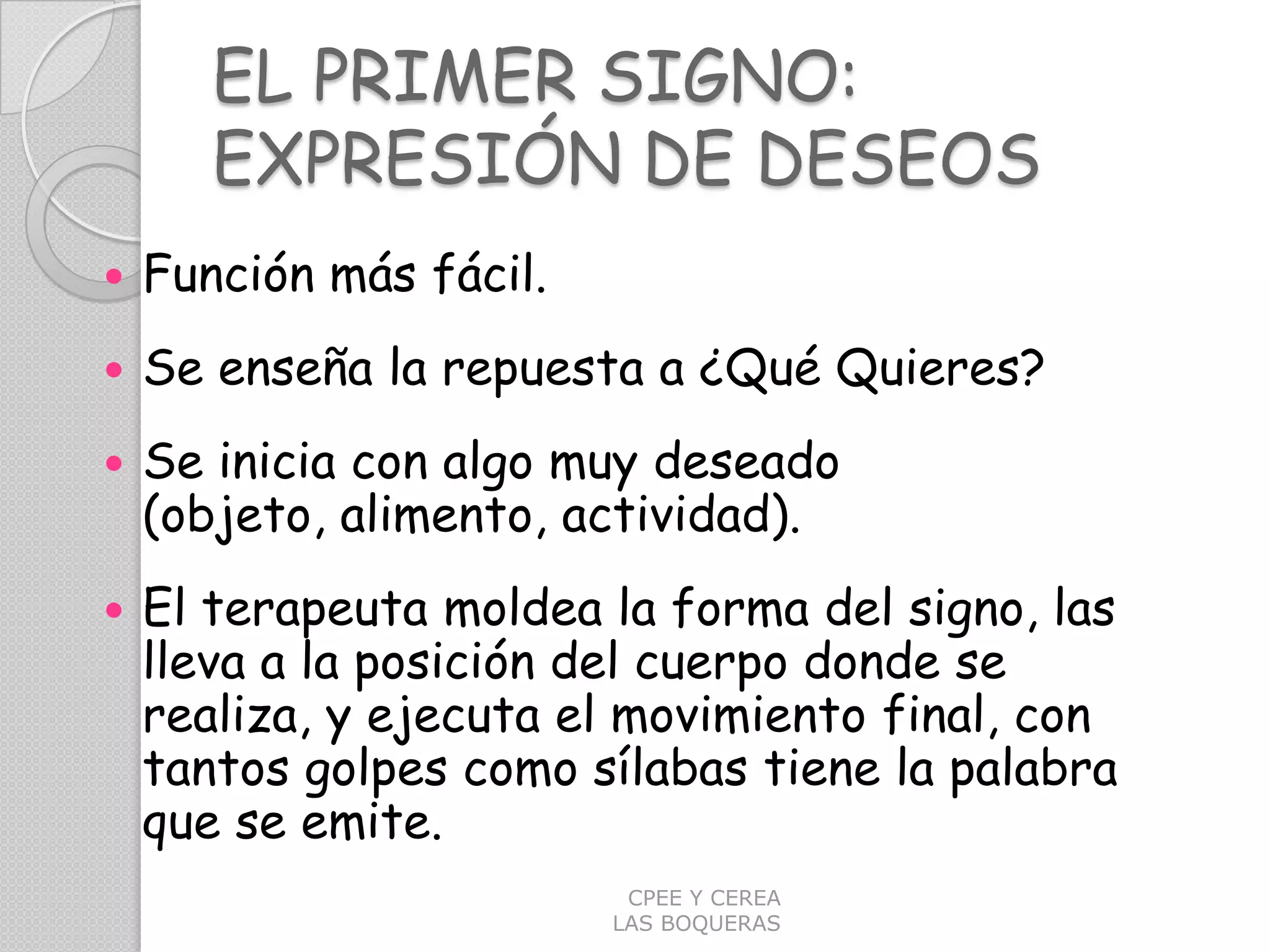SISTEMAS SAAC PECS - HABLA SIGNADA DE B. SCHAEFFER | PPT