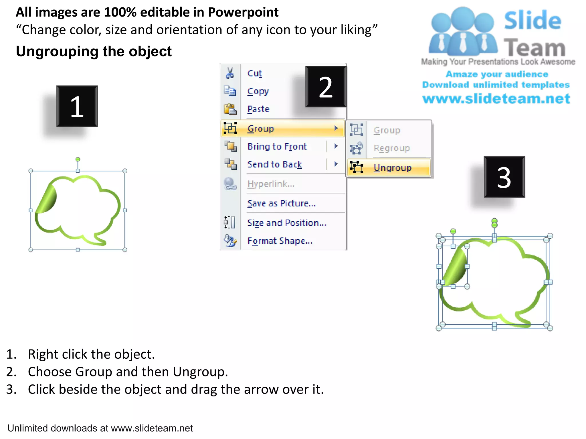 Call outs exclamation thought idea bubble powerpoint slides and ppt ...
