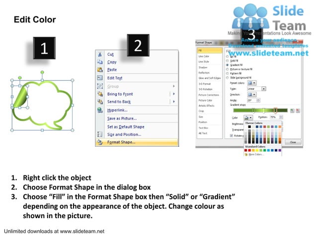 Call outs exclamation thought idea bubble powerpoint slides and ppt ...