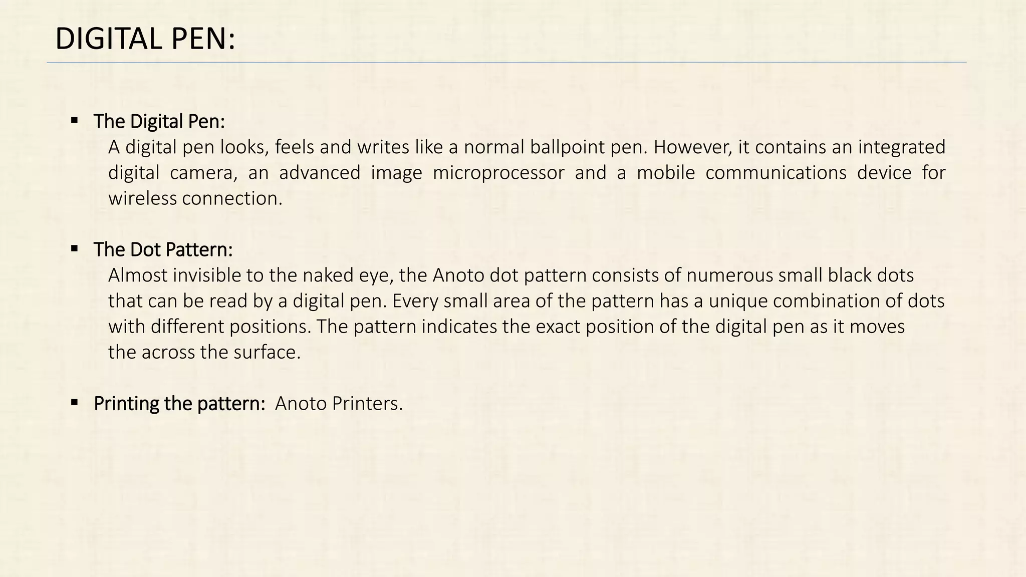 Callpaper concept: An overview | PPTX