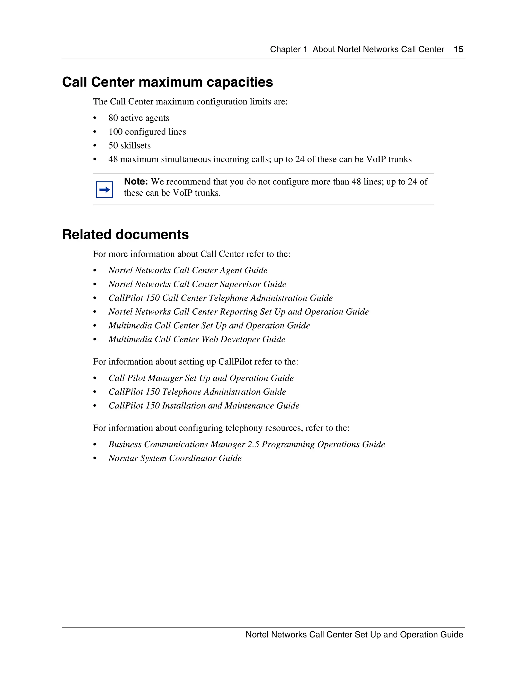 Call pilot call center setup and operation | PDF