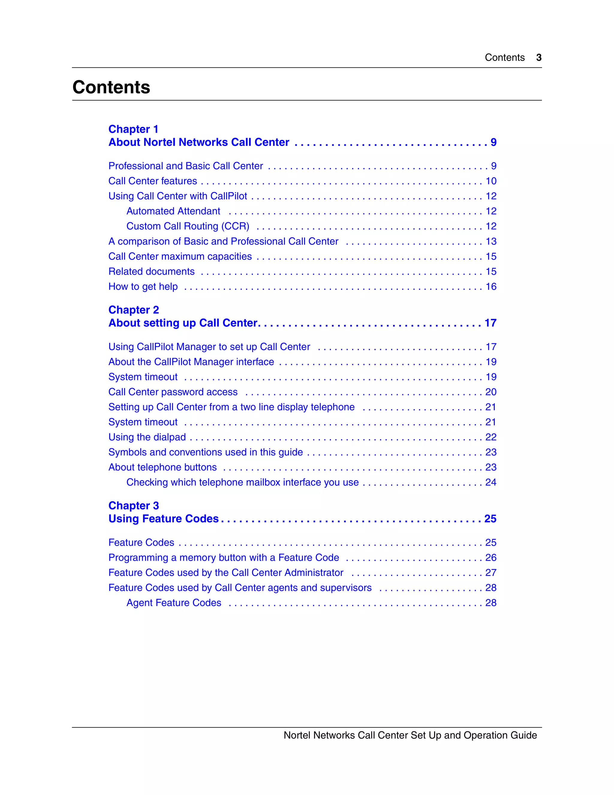 Call pilot call center setup and operation | PDF