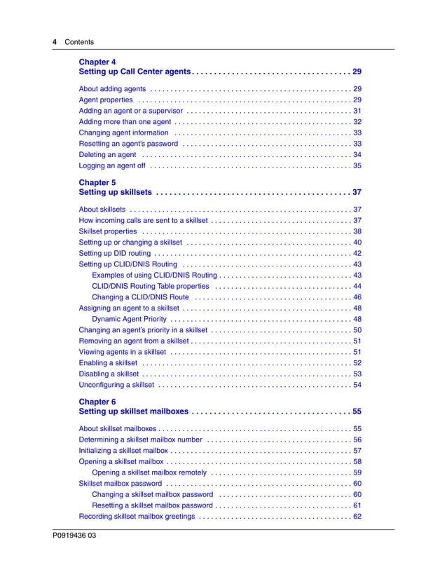 Call pilot call center setup and operation | PDF
