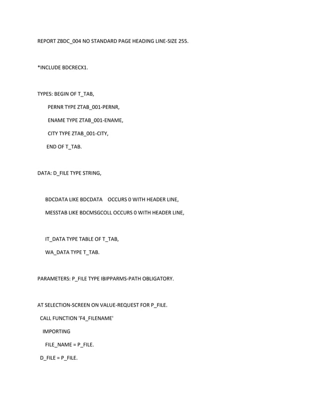 Call session Method of BDC | DOCX | Operating Systems | Computer Software and Applications