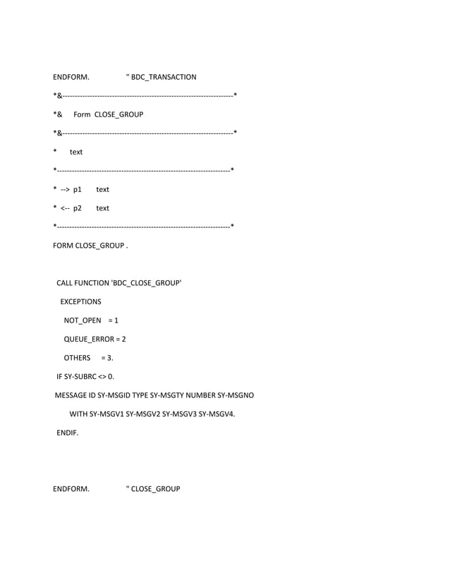 Call session Method of BDC | DOCX | Operating Systems | Computer Software and Applications