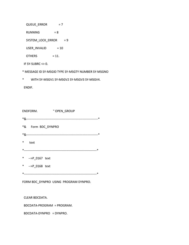 Call session Method of BDC | DOCX | Operating Systems | Computer Software and Applications