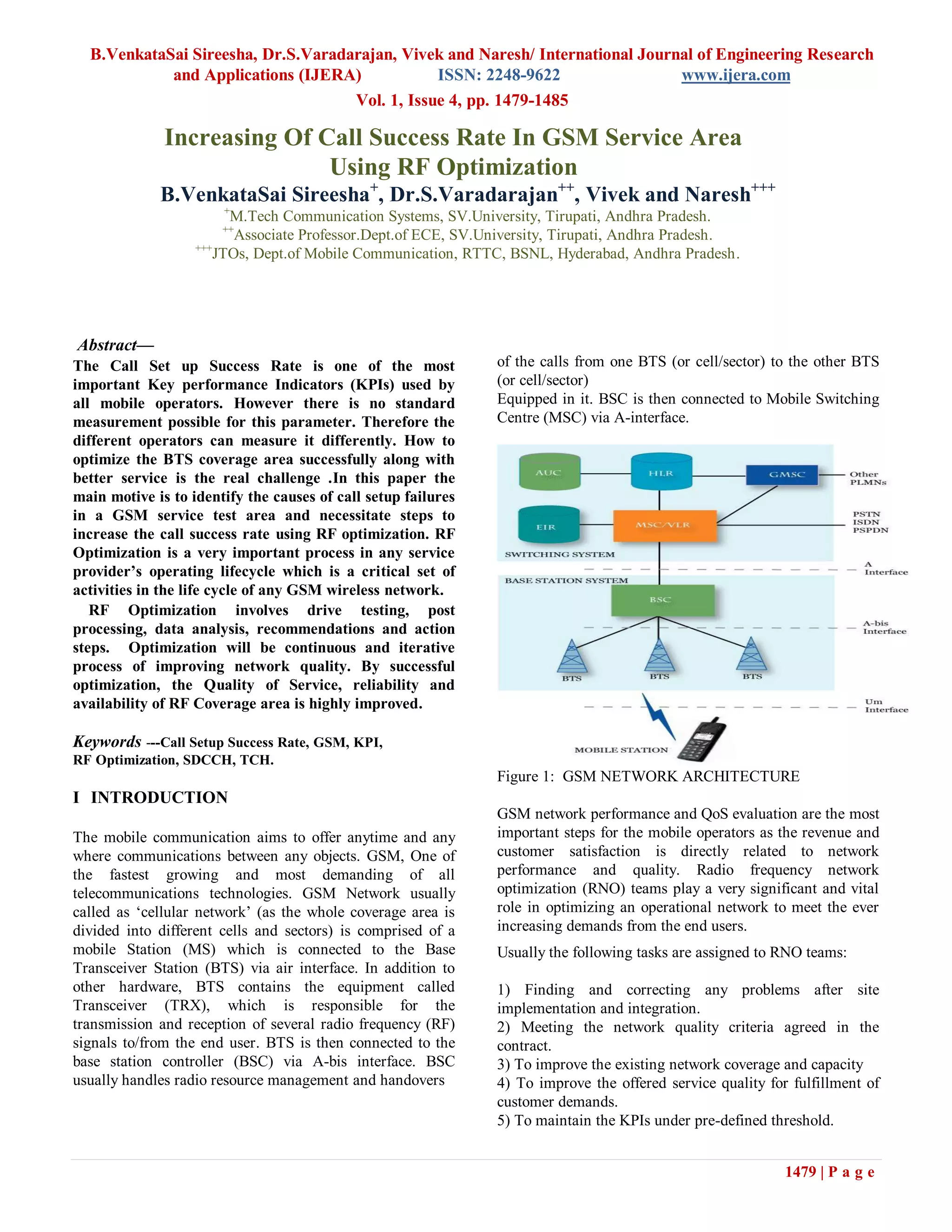 Call setup success_rate | PDF