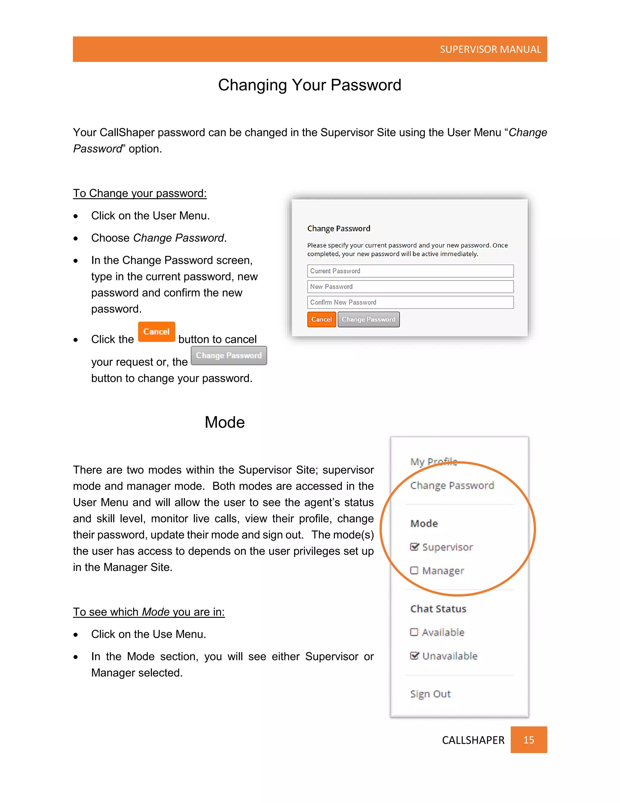 CallShaper Supervisor Manual | PDF