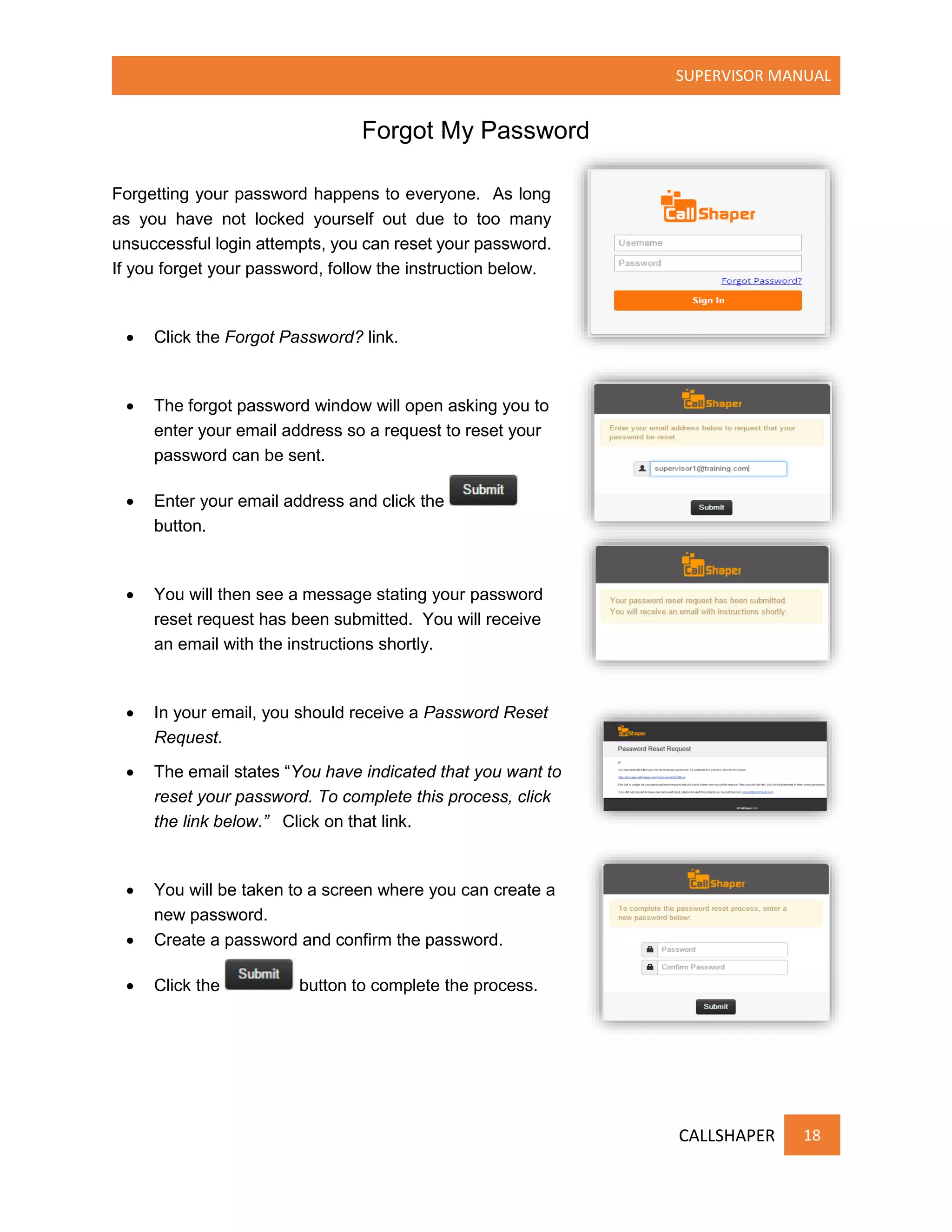 CallShaper Supervisor Manual | PDF