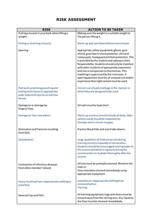 Call sheet, risk assessment and shooting schedule | PDF
