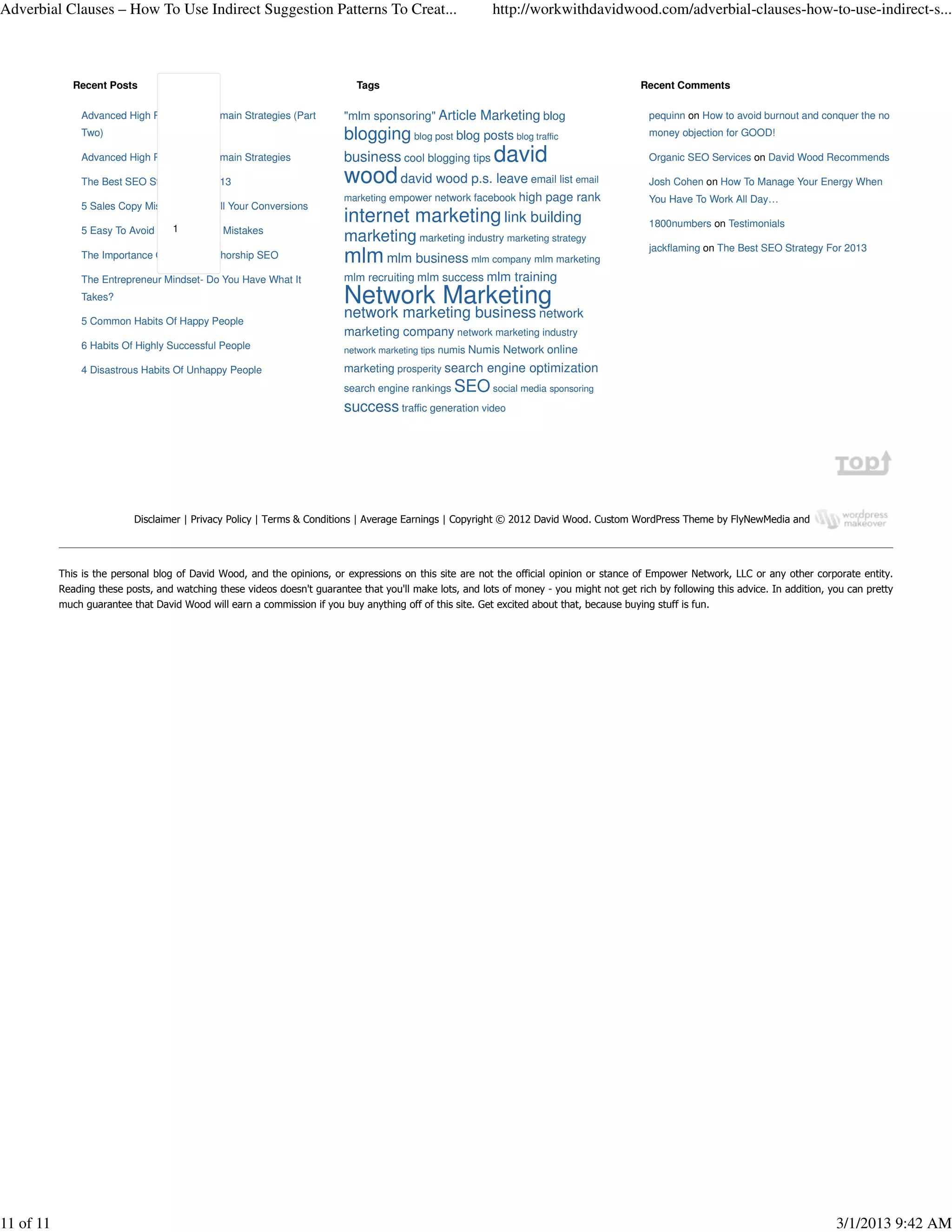 Calls to action assignment | PDF