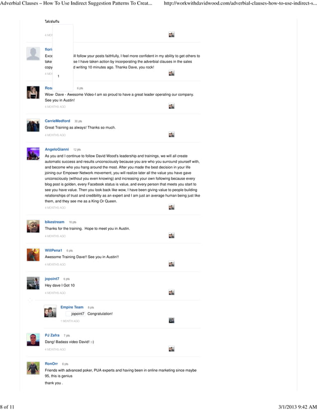 Calls to action assignment | PDF