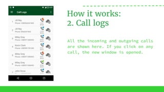 Basic tips how to use Call Tracker for Pipedrive CRM! | PPT