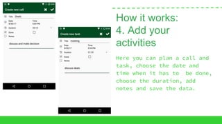 Basic tips how to use Call Tracker for Pipedrive CRM! | PPT