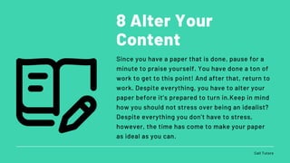 A Comprehensive Guide On How To Write A Research Paper | PPTX