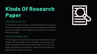 A Comprehensive Guide On How To Write A Research Paper | PPT