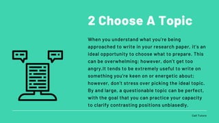 A Comprehensive Guide On How To Write A Research Paper | PPT