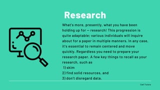 A Comprehensive Guide On How To Write A Research Paper | PPT
