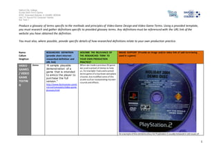 Callum deighton engine terminology | PPT