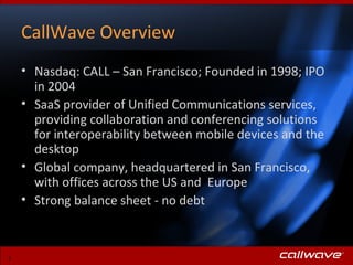 Callwave Mini | PPT