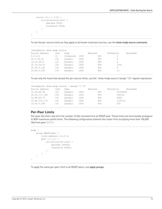 CALM DURING THE STORM:Best Practices in Multicast Security | PDF