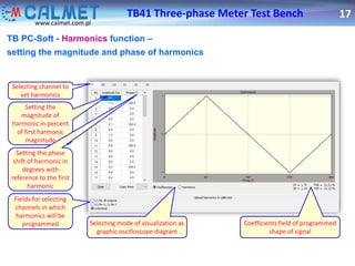 Calmet Calibration Equipment TB41 Presentation | PDF