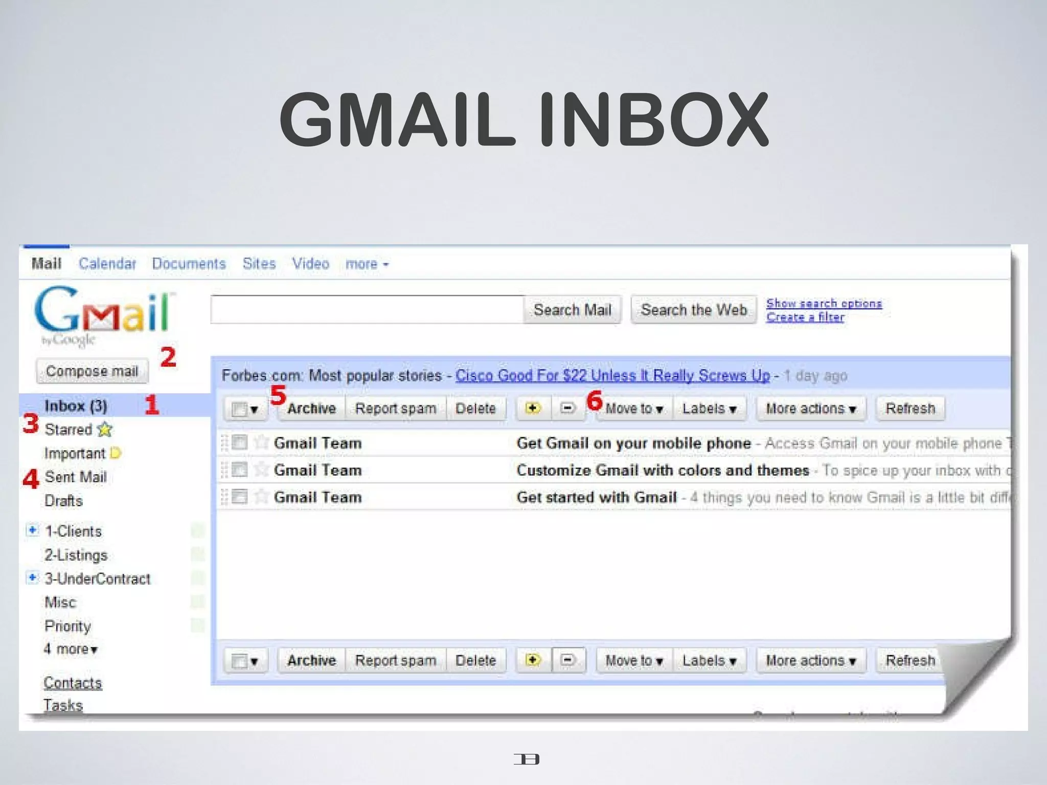 Calming the Chaos Using Gmail | PPT