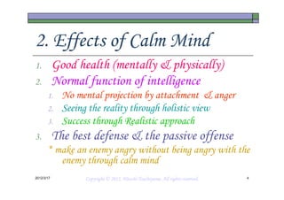 Calm Mind (English) | PDF