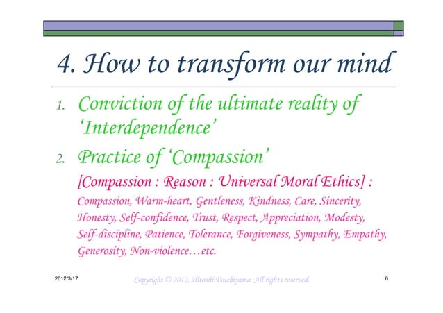 Calm Mind (English) | PPT