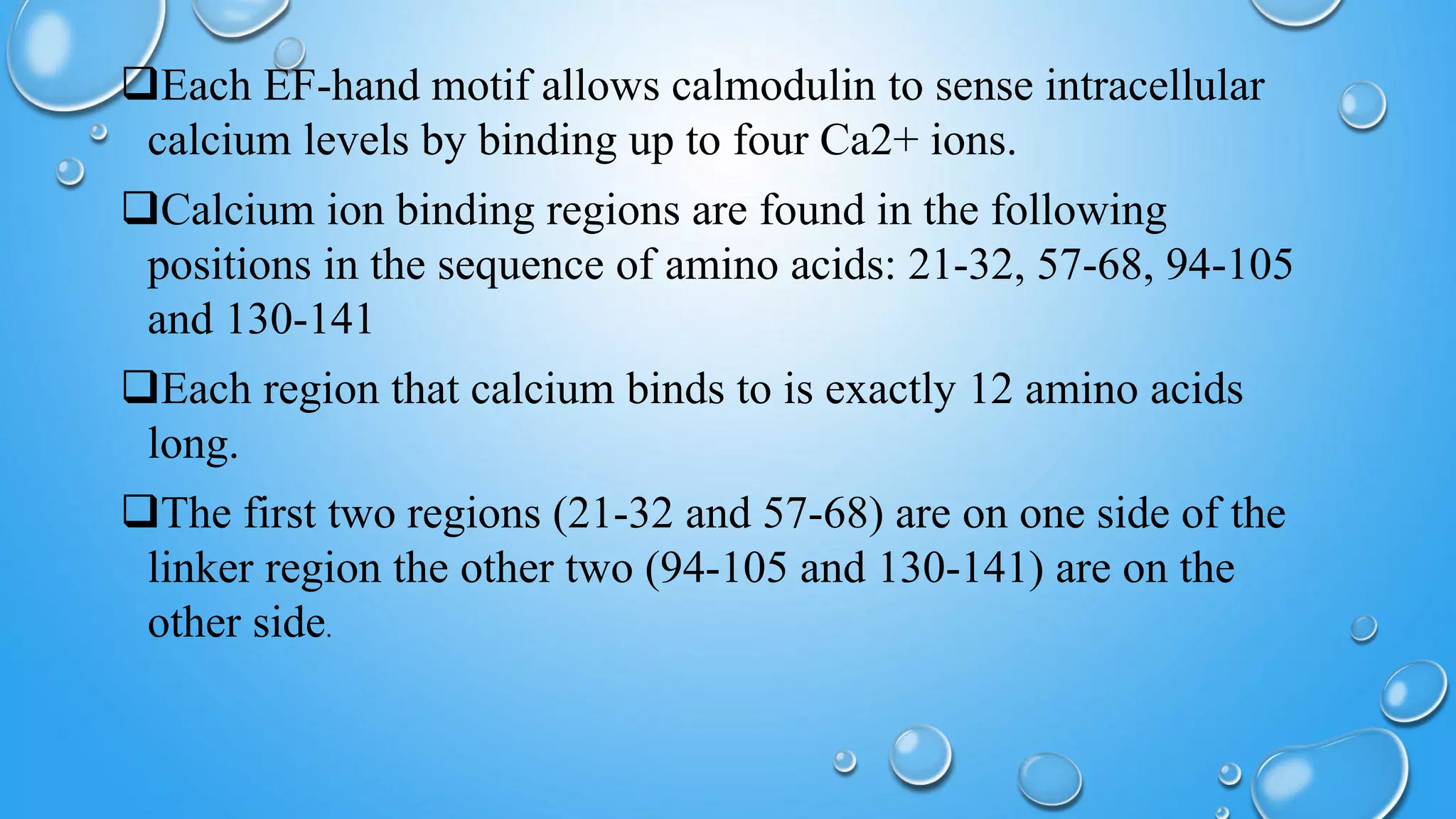 Calmodulin and its regulatory role | PPTX