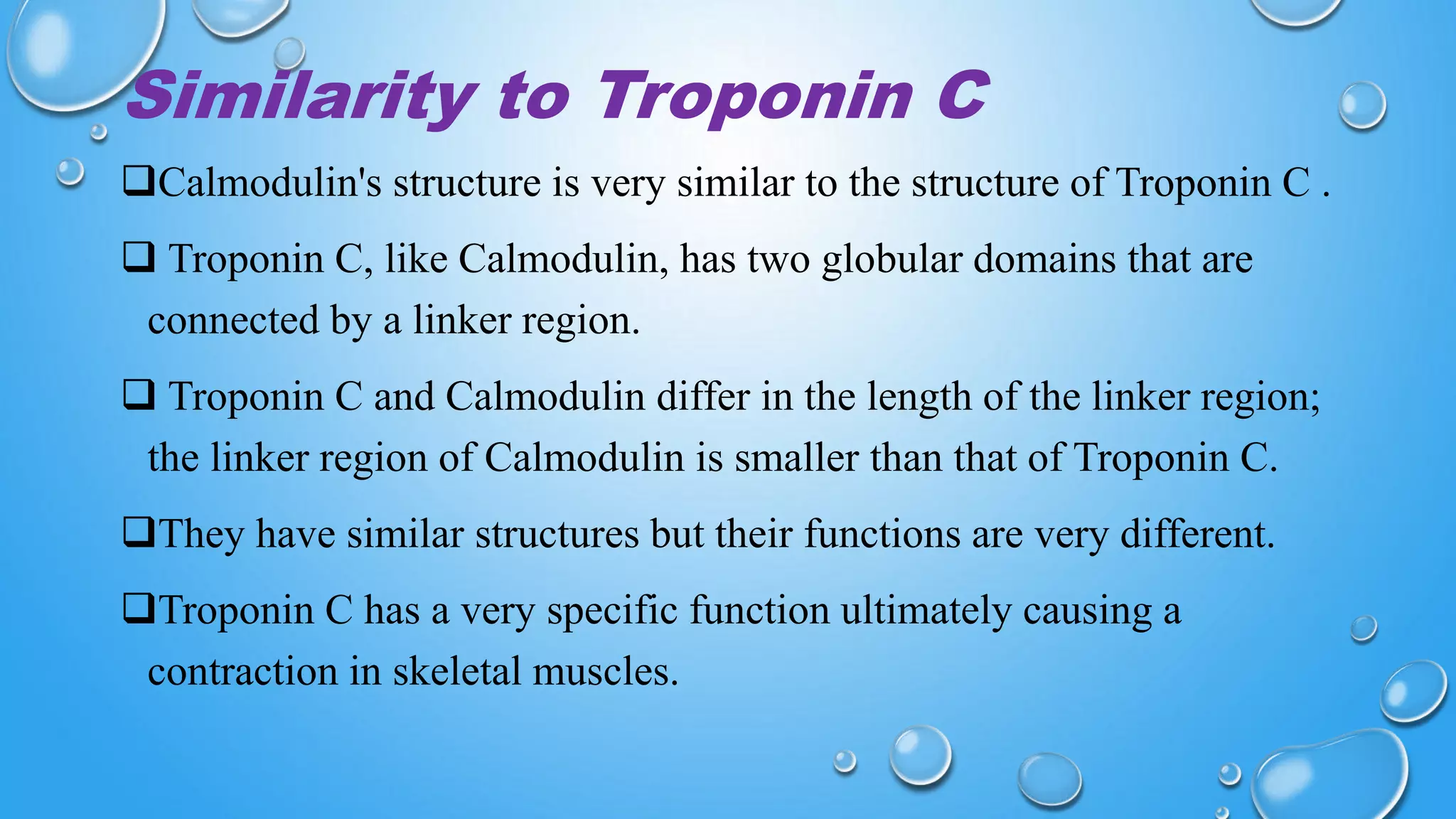 Calmodulin and its regulatory role | PPTX