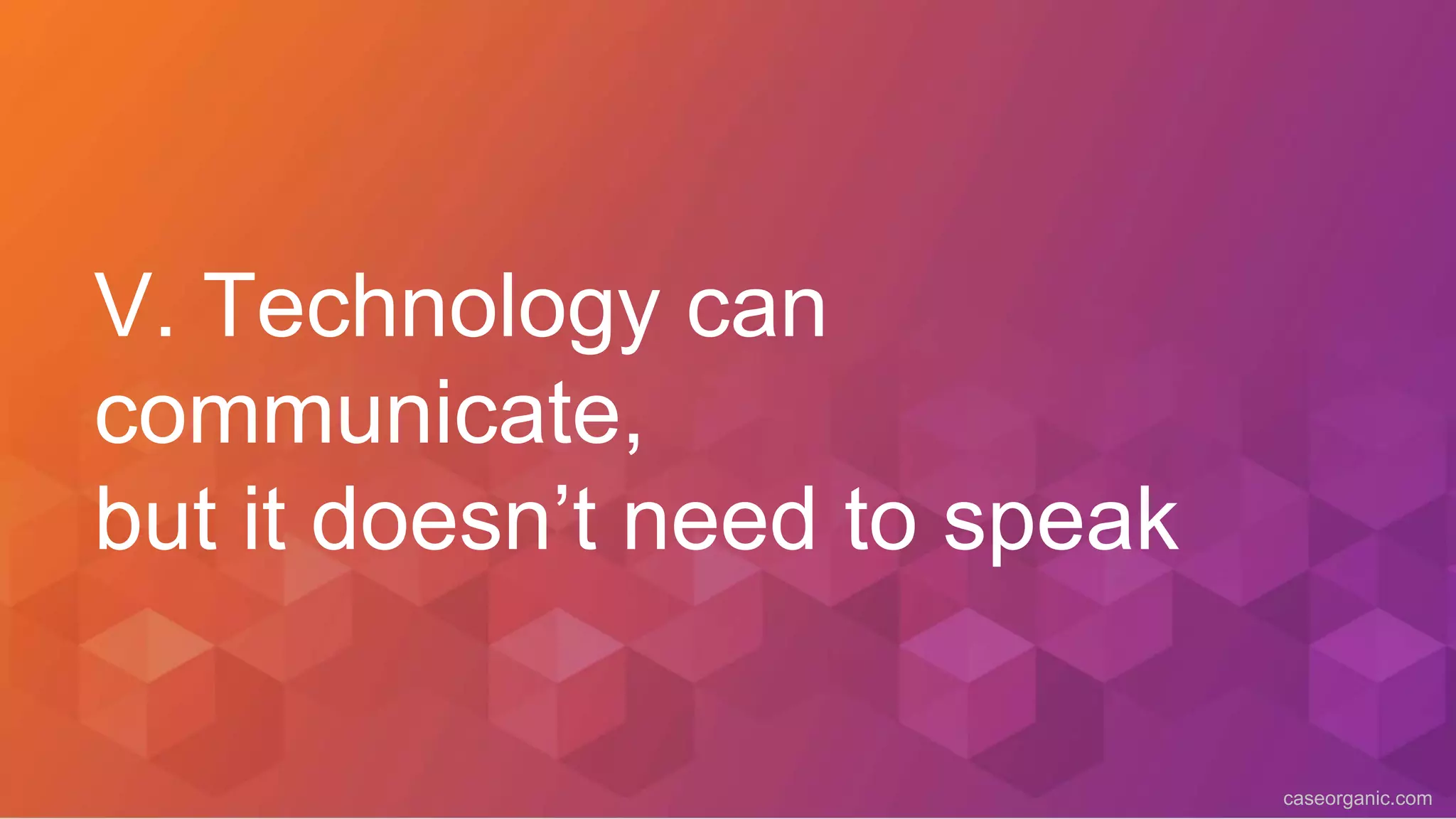 Designing Calm Technology | PPT