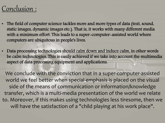 Calm technology | PPT