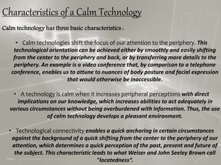 Calm technology | PPT