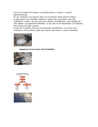 Cal muerta y yeso | DOCX
