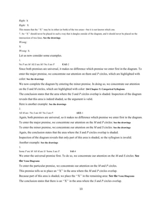 Intro logic ch 4 categorical syllogism | DOCX