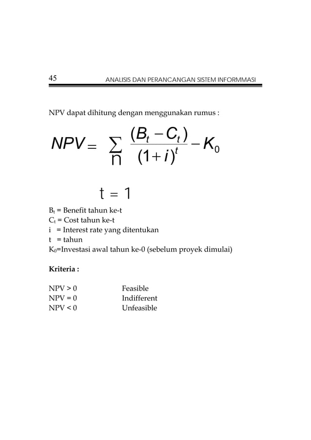 Perancangan dan Analisa Sistem | PDF