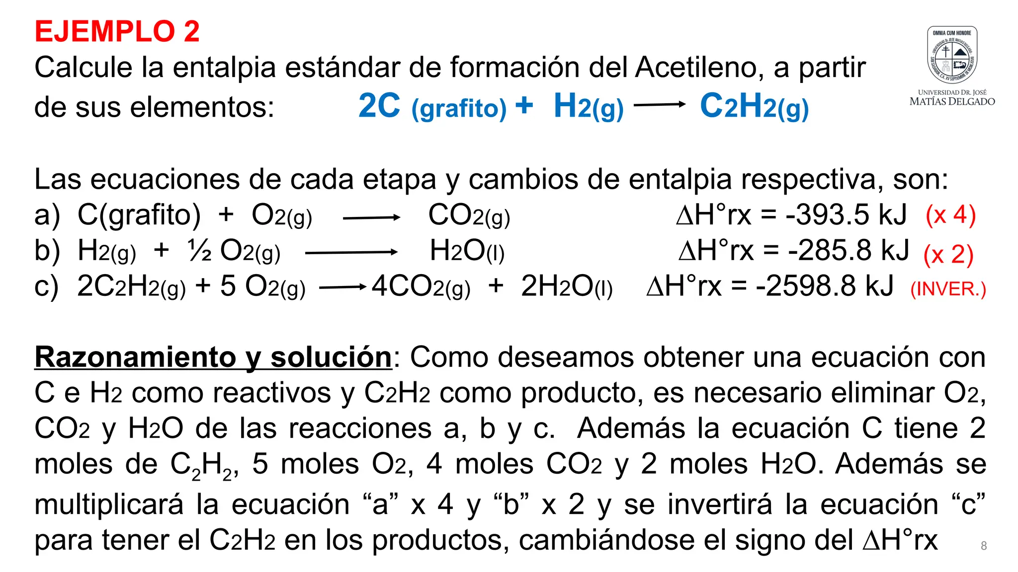 CALOR ESTANDAR DE FORMACION, LEY DE HESS Y CALORIMETRÍA.pptx
