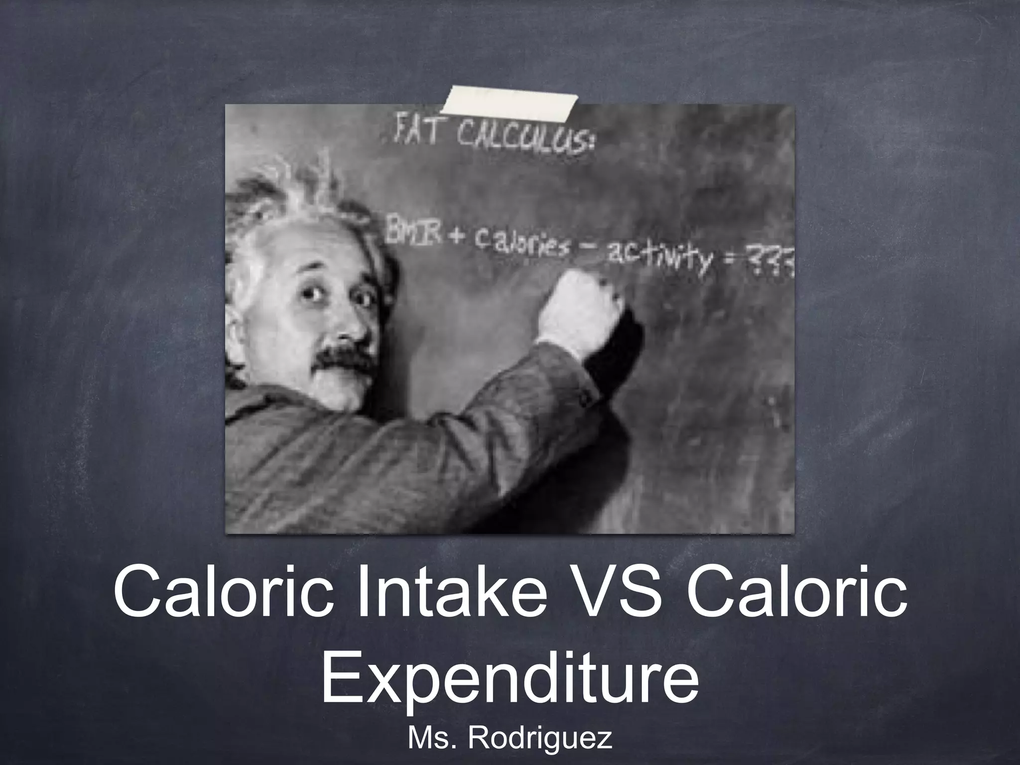 Caloric balance | PPT
