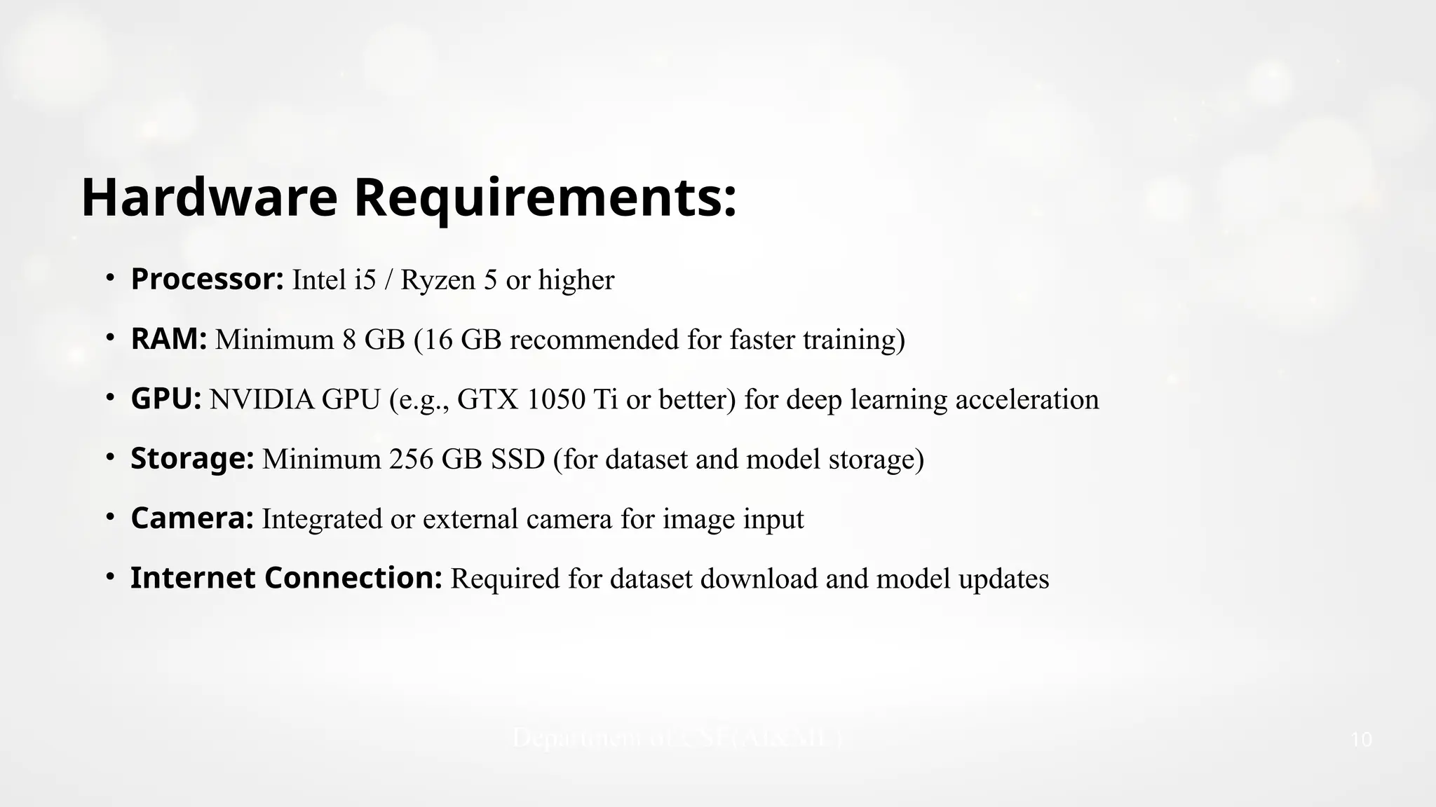Calorie estimator using the machine learning.pptx.pptx