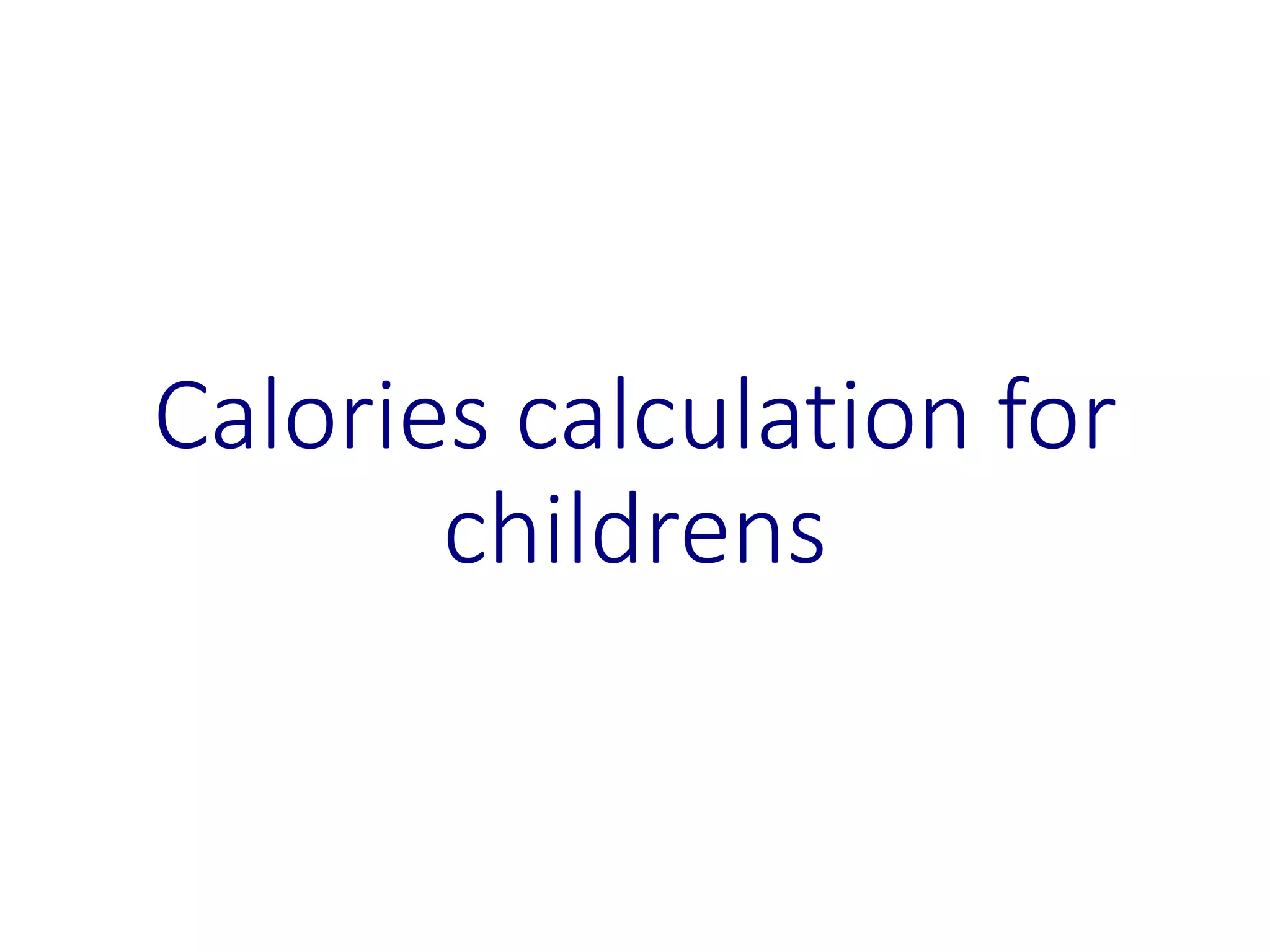 Calories calcul-WPS Office.pptx