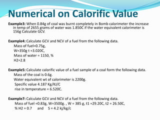 Calorific Value Lecture 3, Fuel Tech-ll.pdf