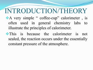 Calorimeter | PPTX