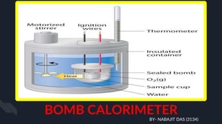 Calorimeter to measure the calorific value of fuels | PPTX