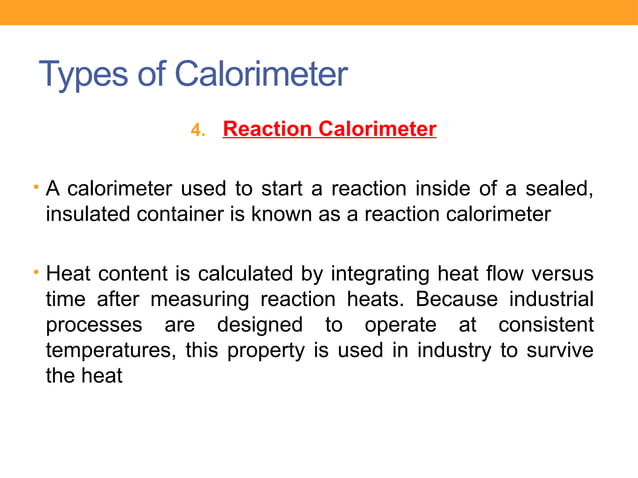 Calorimeter.pptx practical theory with digram | PPT
