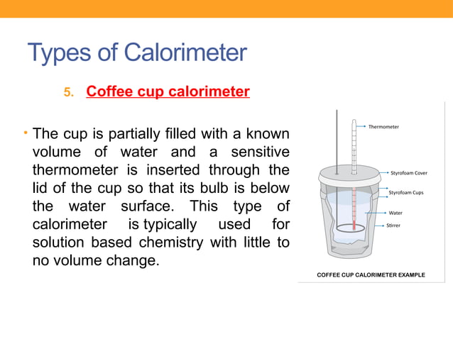 Calorimeter.pptx practical theory with digram | PPT