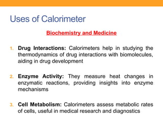 Calorimeter.pptx practical theory with digram | PPTX