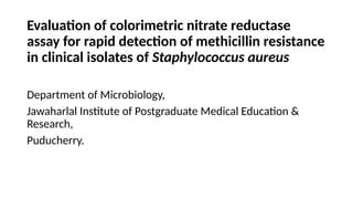 Calorimetric Nitrate Reduction Assay.pptx