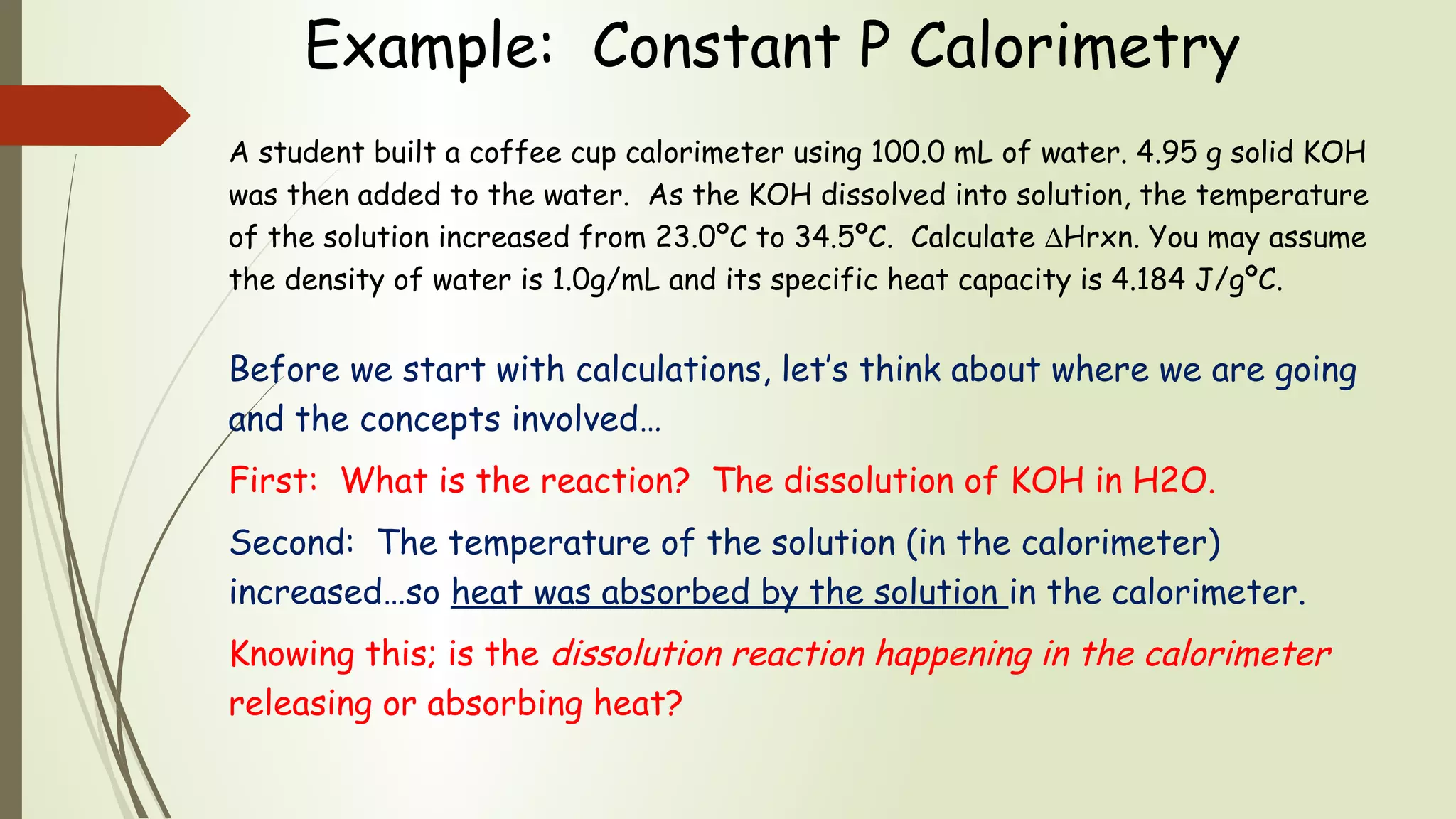 Calorimetry | PPT