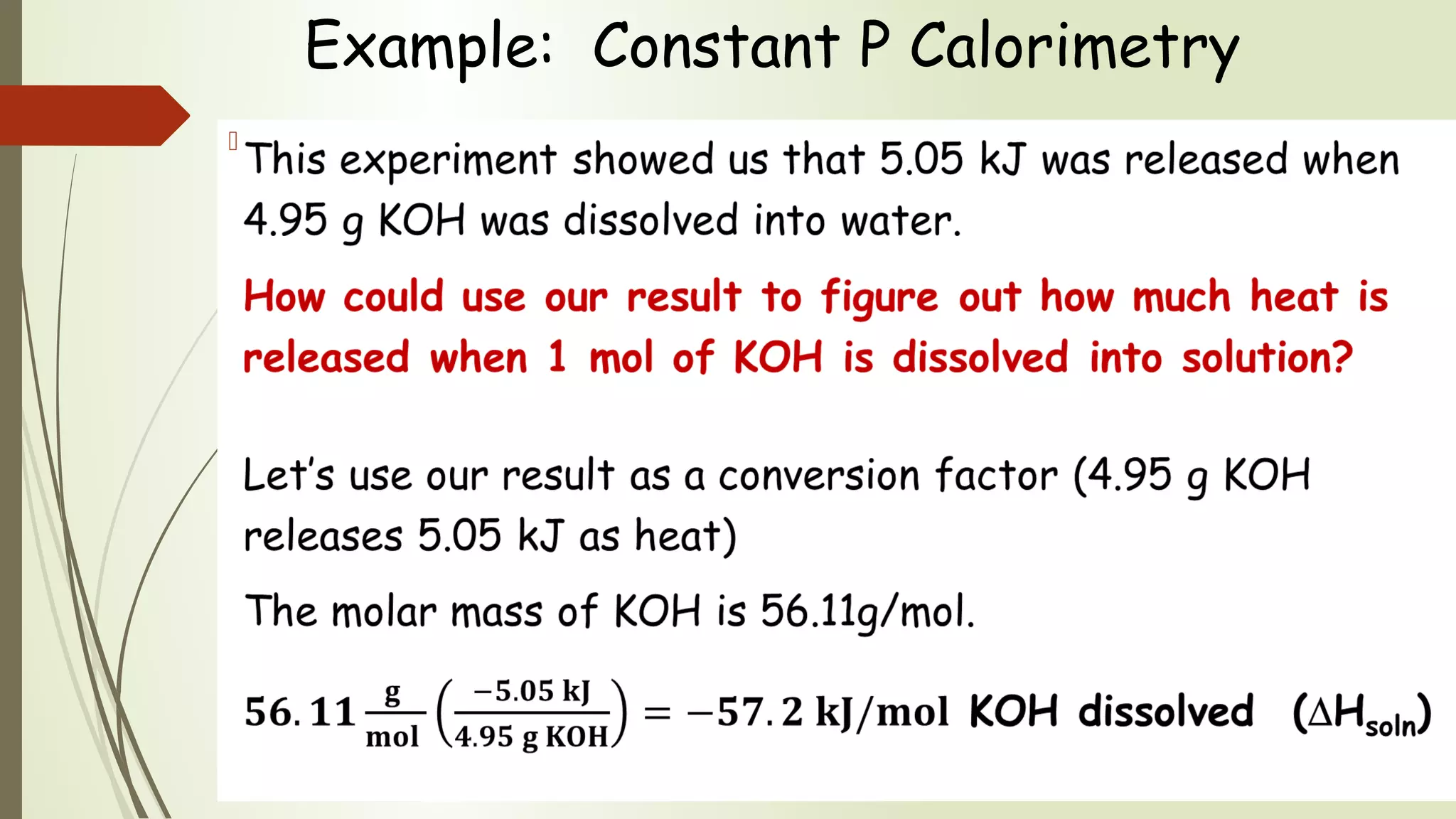 Calorimetry | PPT